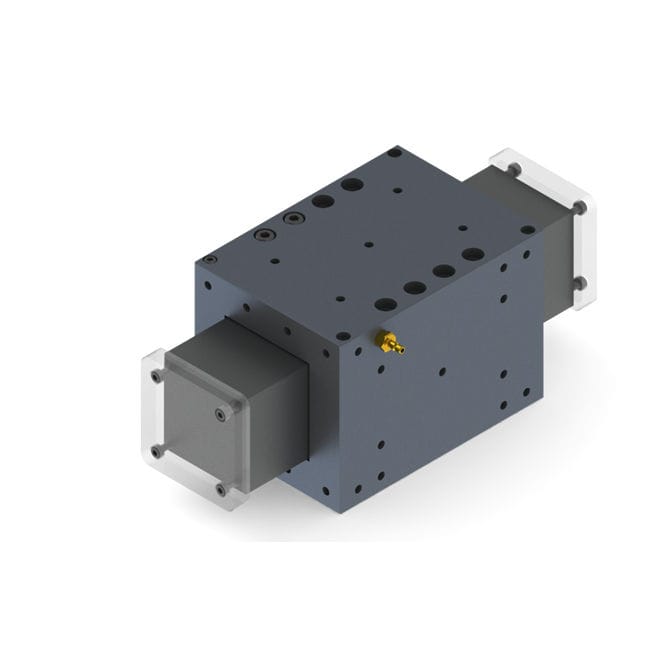 Slide linear guide - BOX series - OAV Air Bearings - air bearing ...