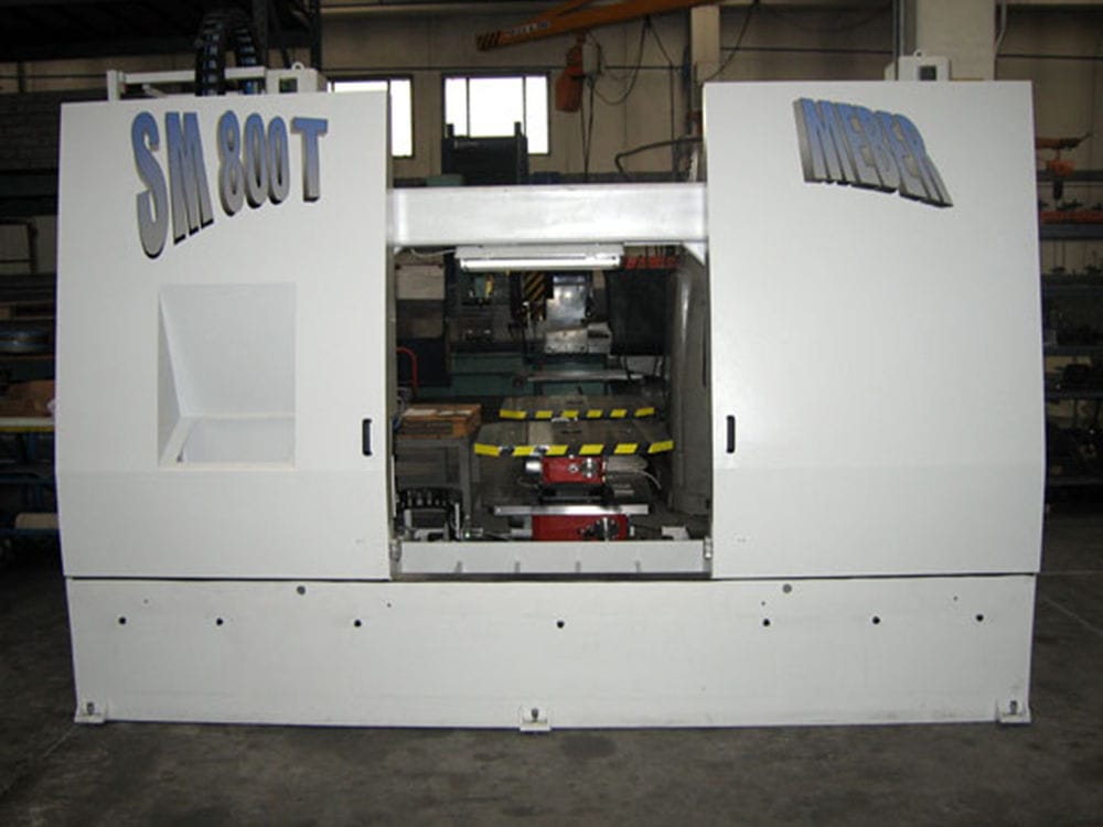 Band saw - SM 800 T - MEBER - for metals / hydraulic