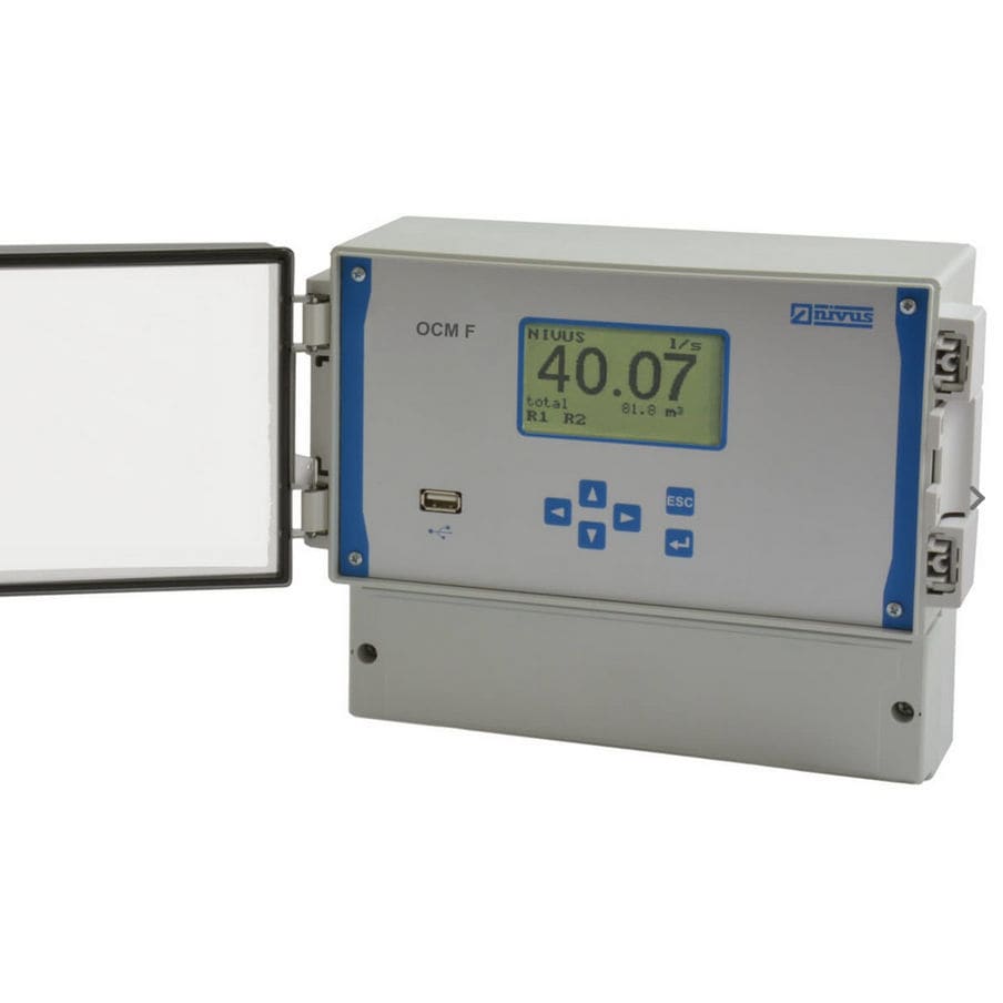 Doppler ultrasonic flow meter - OCM F - NIVUS GmbH - volume / for ...