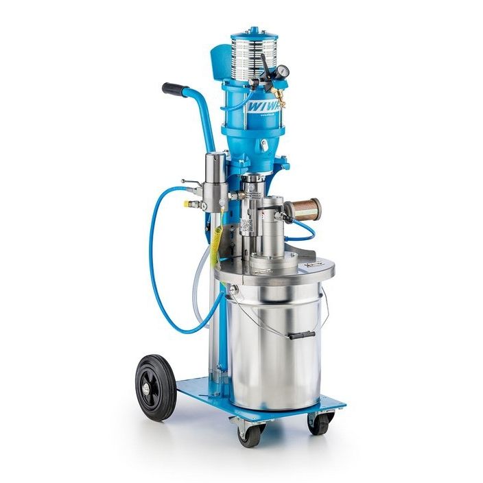 Mobile spray unit - PHOENIX GX - WIWA - paint / pneumatic / airless
