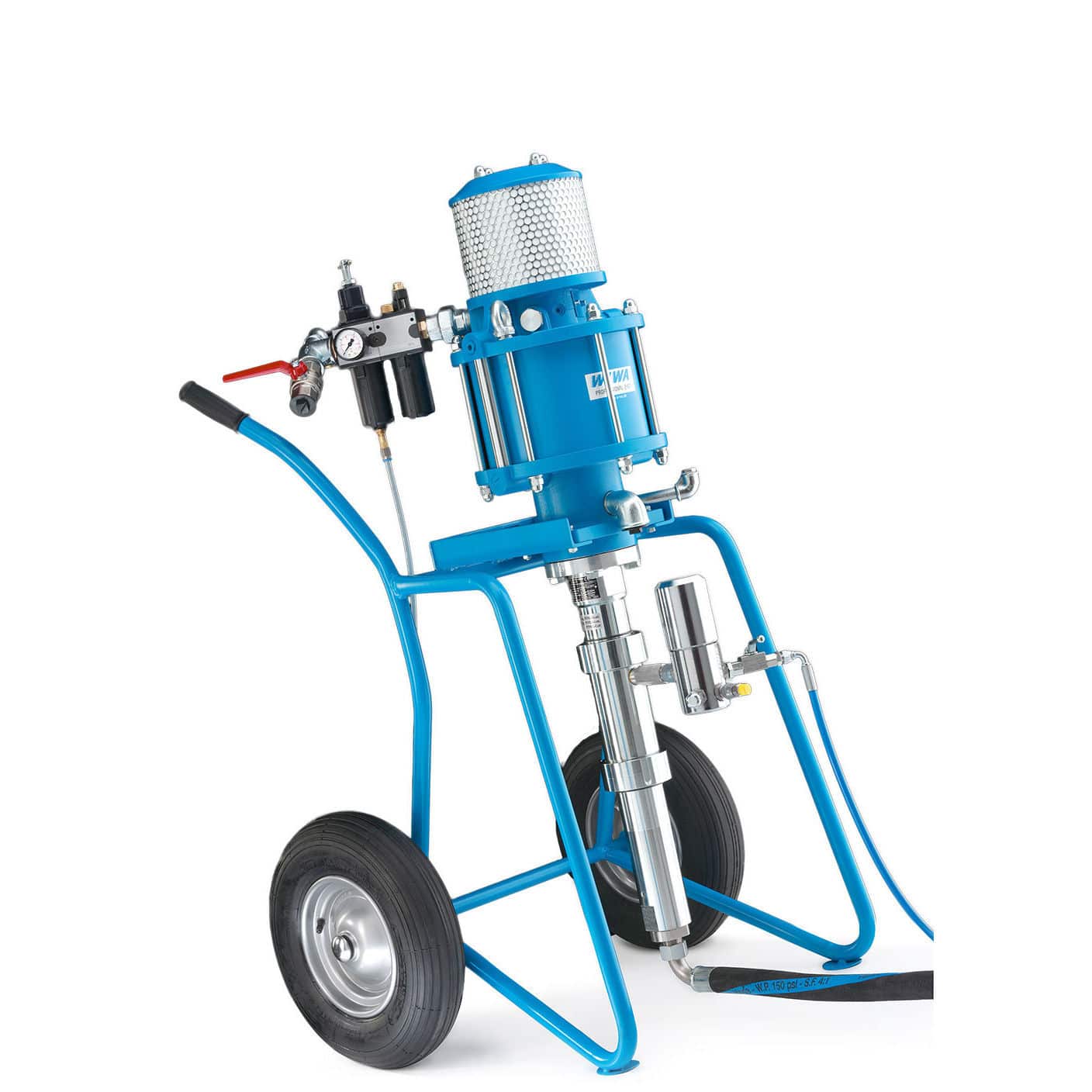Mono component paint spray unit PROFESSIONAL CLASSIC WIWA high pressure airless for coating