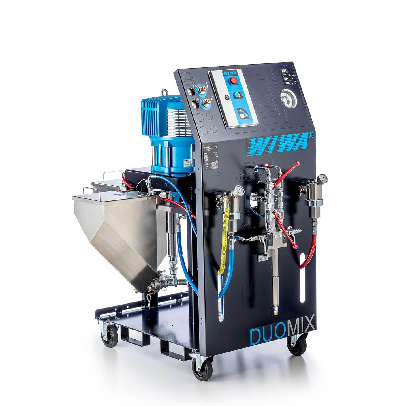 Mobile spray unit - DUOMIX 270 GX - WIWA - paint / polyurethane / airless