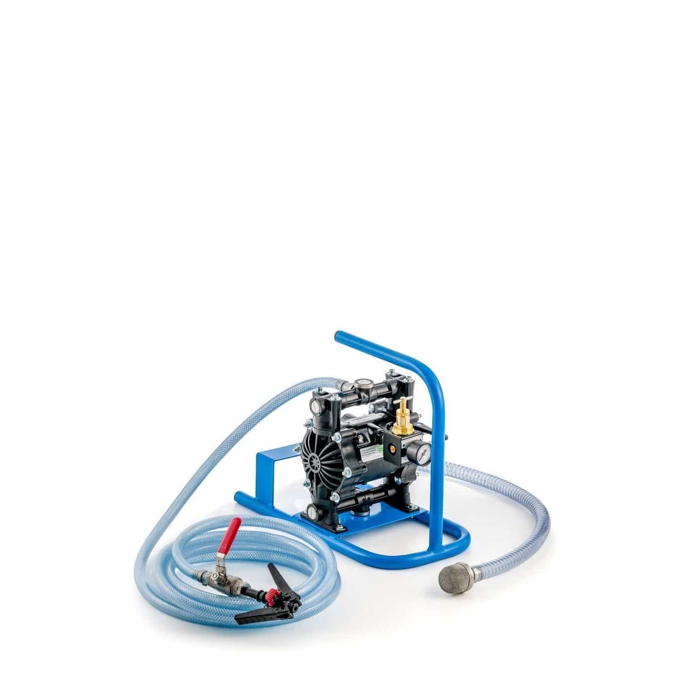 Diaphragm pump - INJECT ND 1 - WIWA - air / pneumatic / self-priming