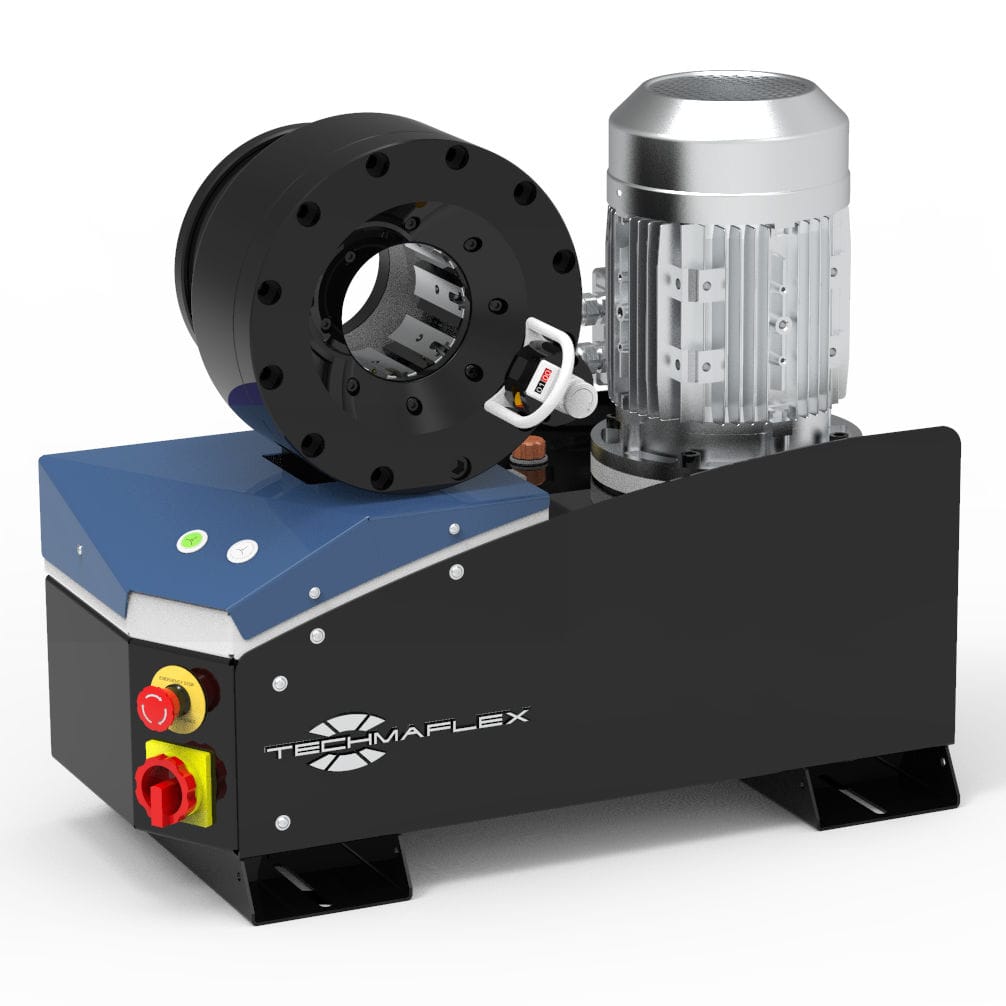 Hose crimping machine - S CRIMP 210 EVO B - TECHMAFLEX - hydraulic hose ...