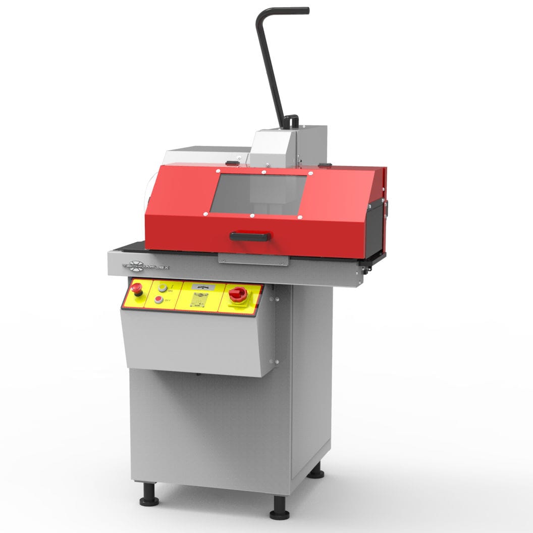 Circular sawing machine - S CUT 75 - TECHMAFLEX - for plastics / for pipes