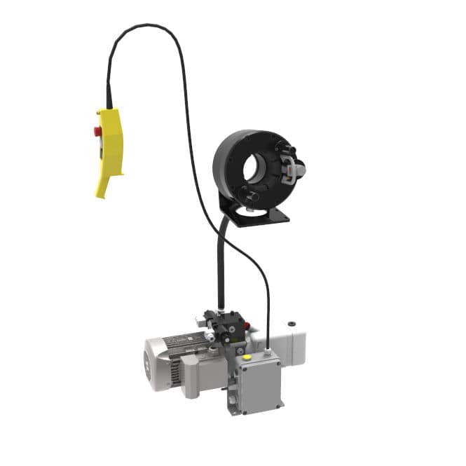 Hose crimping machine - V CRIMP 137 L - TECHMAFLEX - hydraulic hose ...