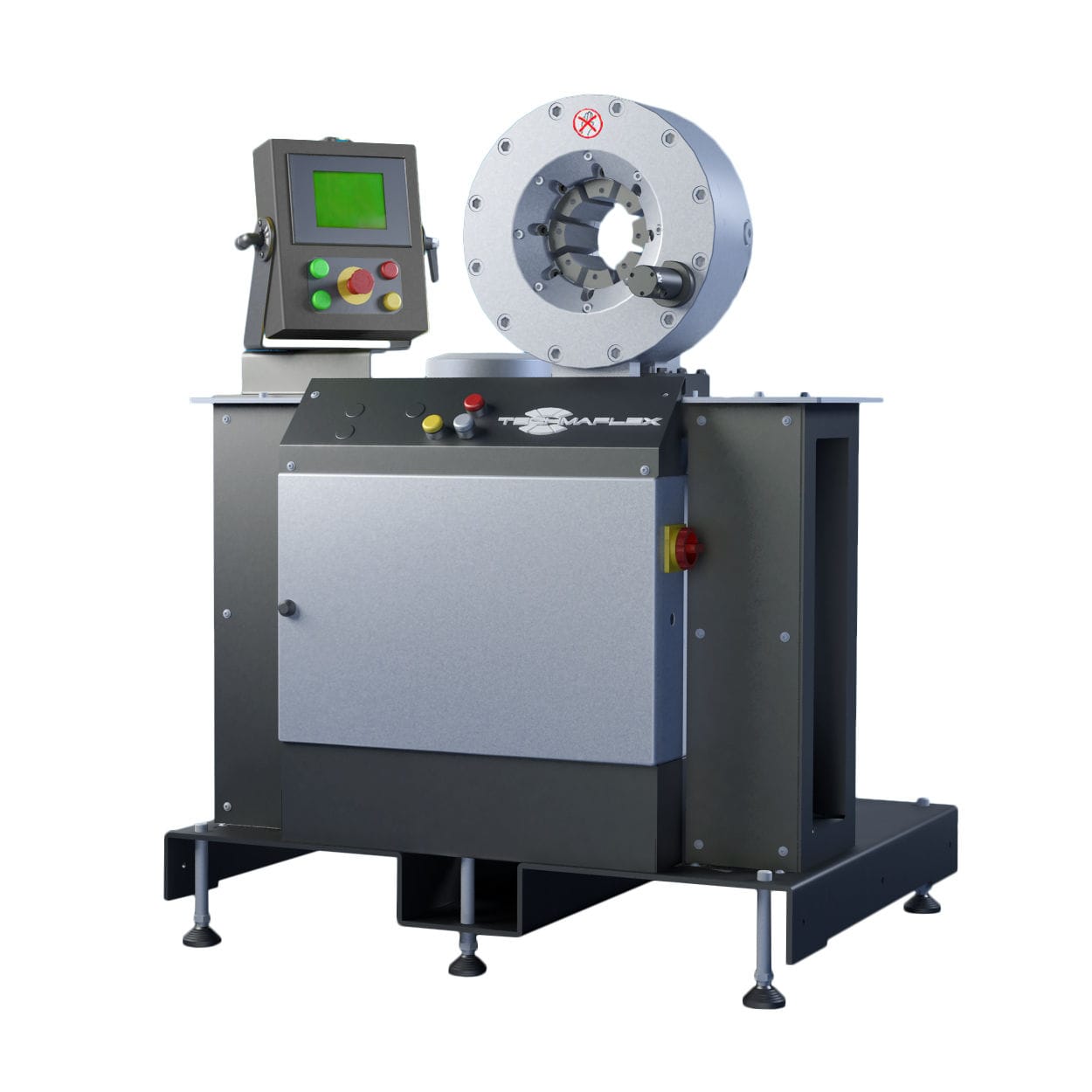 Hose crimping machine - TUBCRIMP 260 HP - TECHMAFLEX - hydraulic hose ...