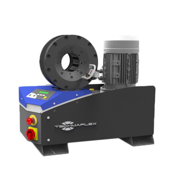 Hose crimping machine - TUBCRIMP 108 ECO - TECHMAFLEX - hydraulic hose / connector / nut