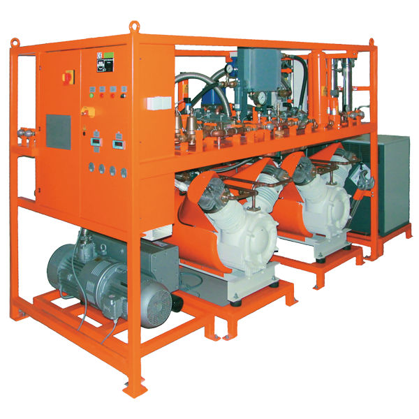 Gas production plant - DILO Armaturen und Anlagen GmbH