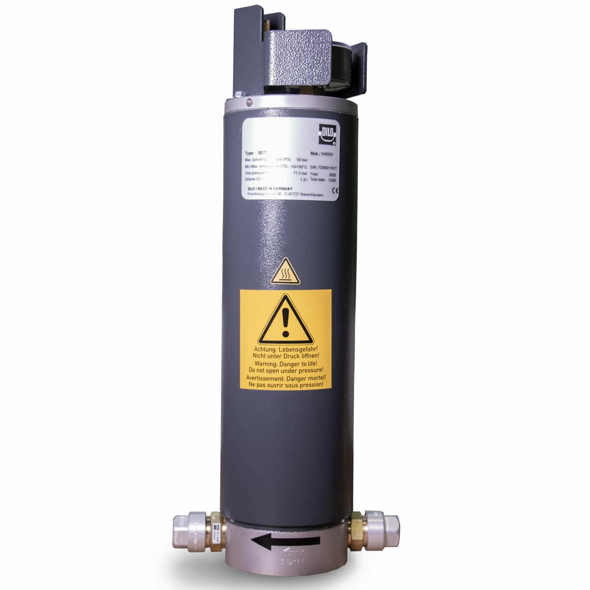 Gas pre-filter - C4-B077R20 - DILO Armaturen und Anlagen GmbH - cartridge