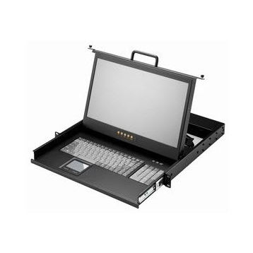 LCD monitor - CLS-17KVM501 - PKTRONICS GROUP - 17" / 1920 x 1080 / rack ...