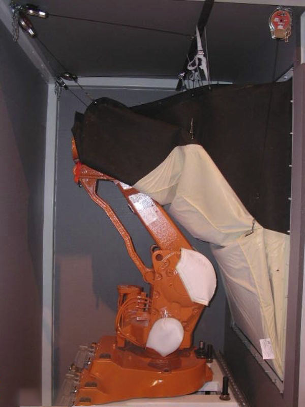 Surface treatment robot protective cover - TORCAL B+/ T1A - ASP - forge ...