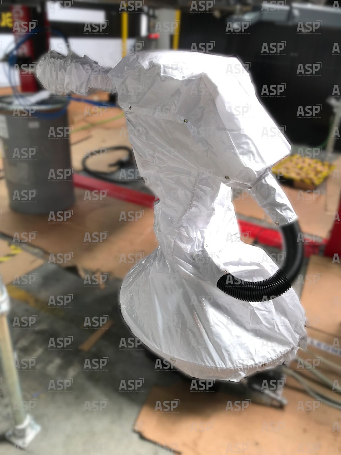 Painting robot protective cover - CAPTUR 30 - ASP - custom-made / ATEX ...