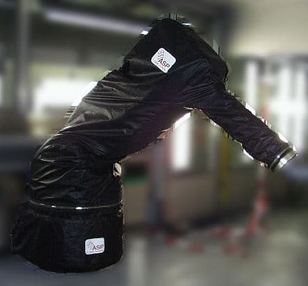 Handling robot protective cover - TORTOP B+ - ASP - cutting robot ...