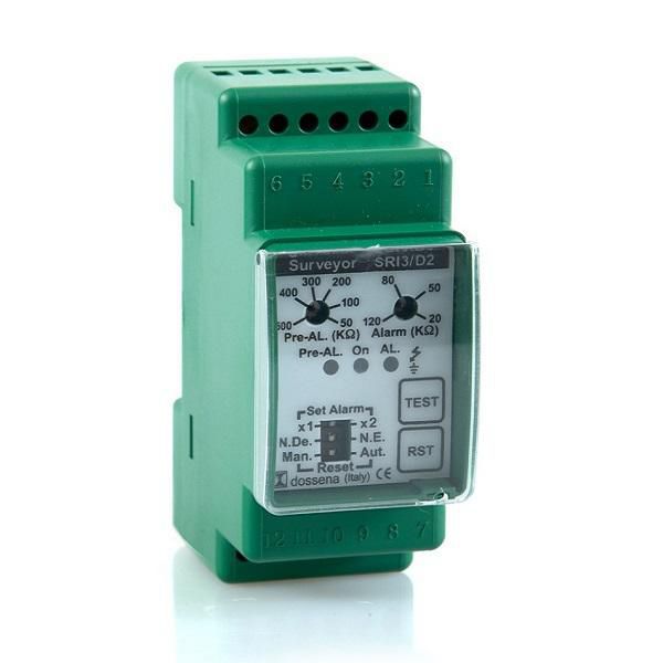 AC network insulation monitor - SRI3/D2 - DOSSENA - DC / AC/DC / for ...
