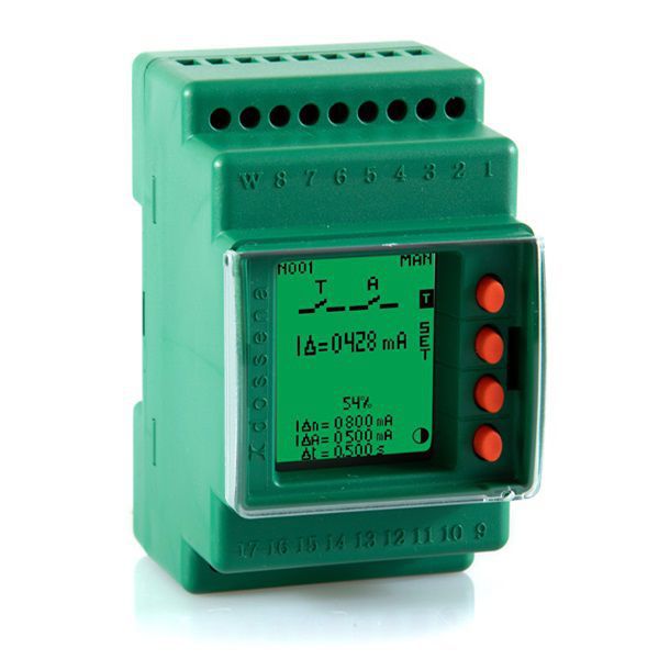 Differential protection relay - DER4F/2D - DOSSENA - earth-leakage ...