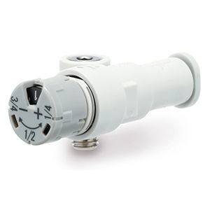 Volumetric flow regulator - JAS-S - SMC - for air / compact