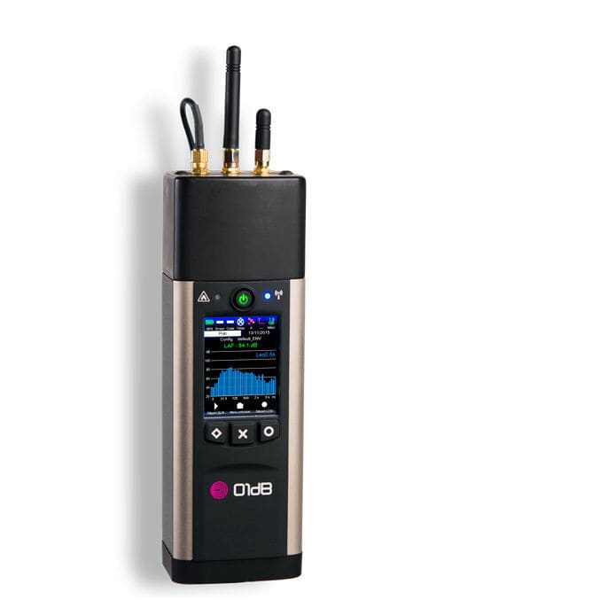 Noise monitoring station - CUBE - ACOEM - vibration