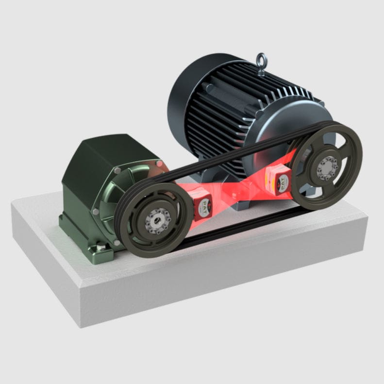 Laser alignment system - PAT - ACOEM - pulley / industrial / standard