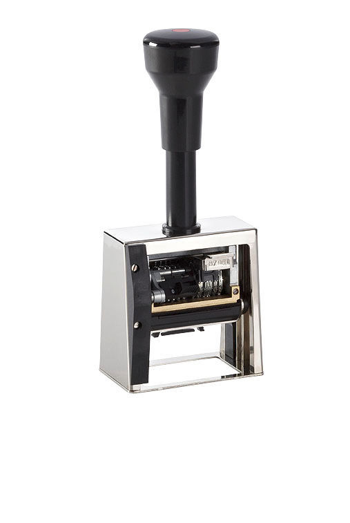Dater numbering machine with textplate - 50 x 30 mm | DN53a - Ernst ...