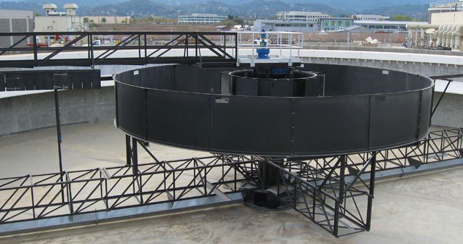 Circular clarifier - COP™ - Westech - high-speed