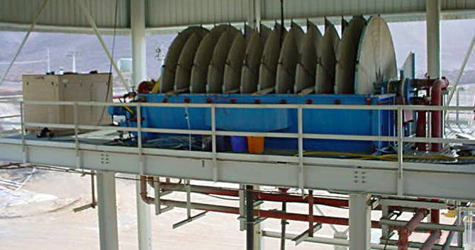 Disc filtration unit - Westech - for wastewater