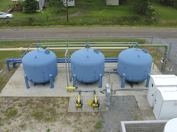 Pressure filtration unit - GAC - Westech - air