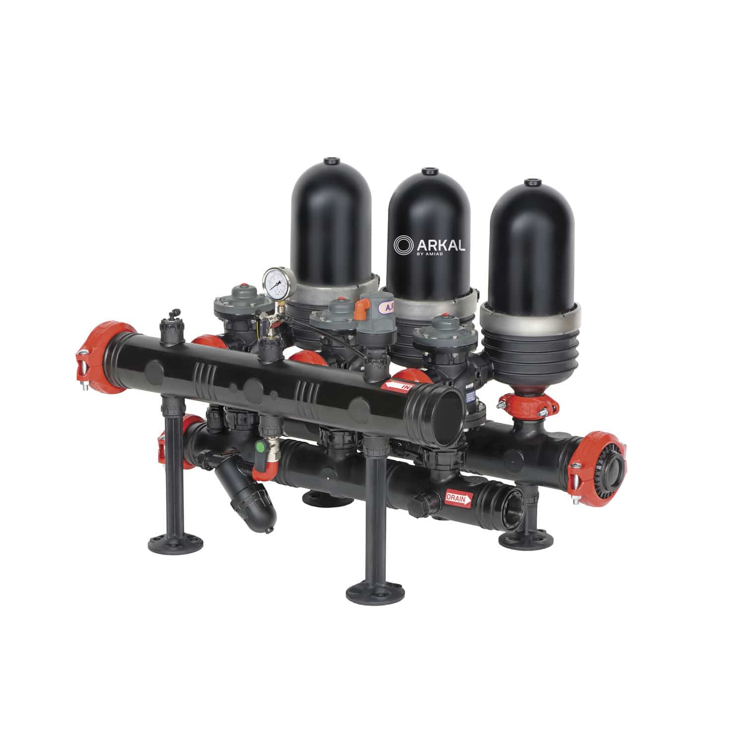 Disc filtration system - 2" Spin Klin™ - Amiad Water Systems - for ...