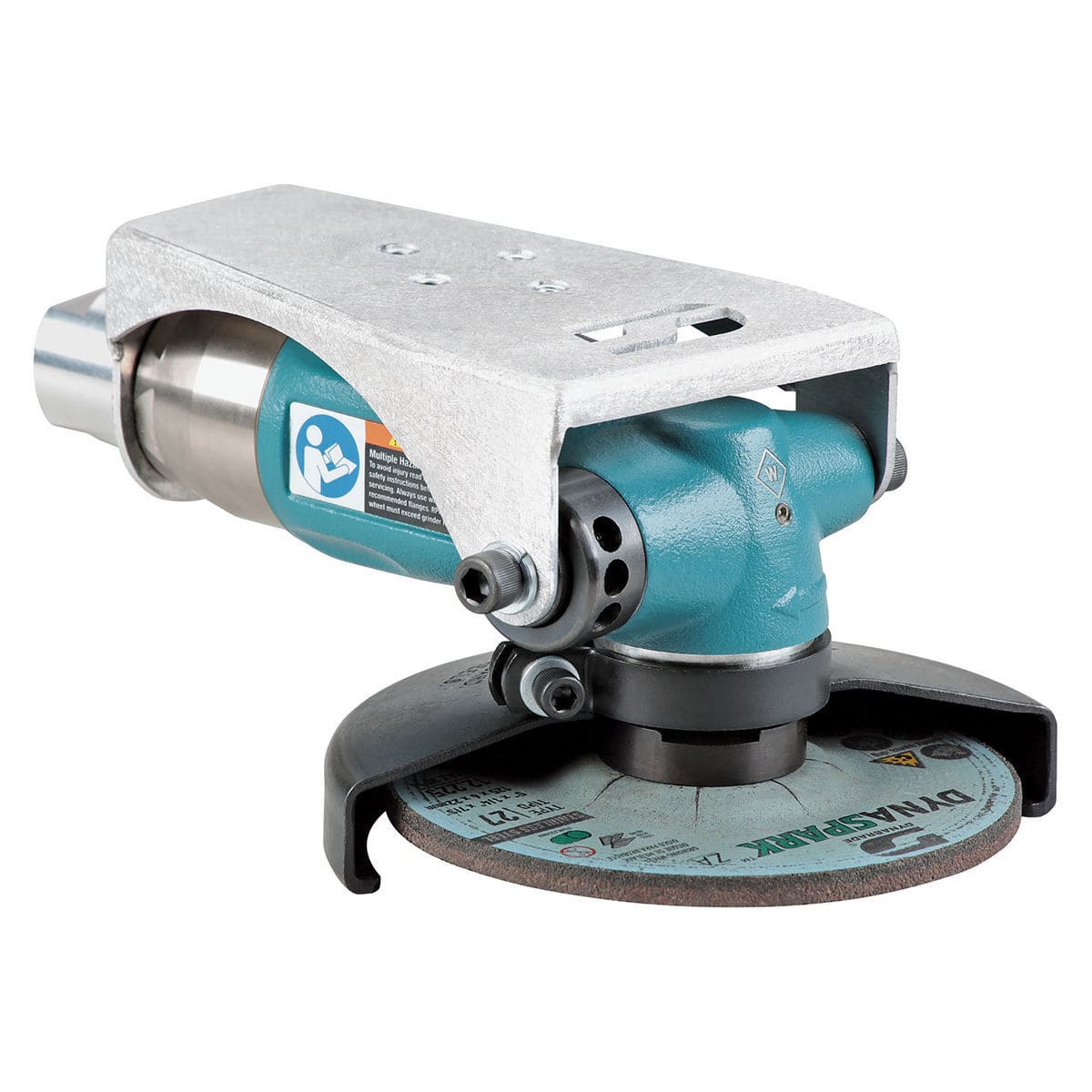 Pneumatic portable grinder - 52633B - DYNABRADE Europe - angle