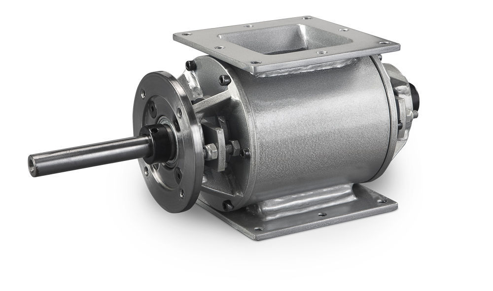 Pneumatic conveying rotary valve - Mini 19 series - ACS Valves - square ...