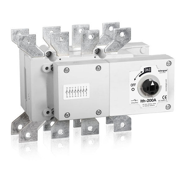 Multipole disconnect switch - S5M0125PS0 series - Telergon - busbar ...