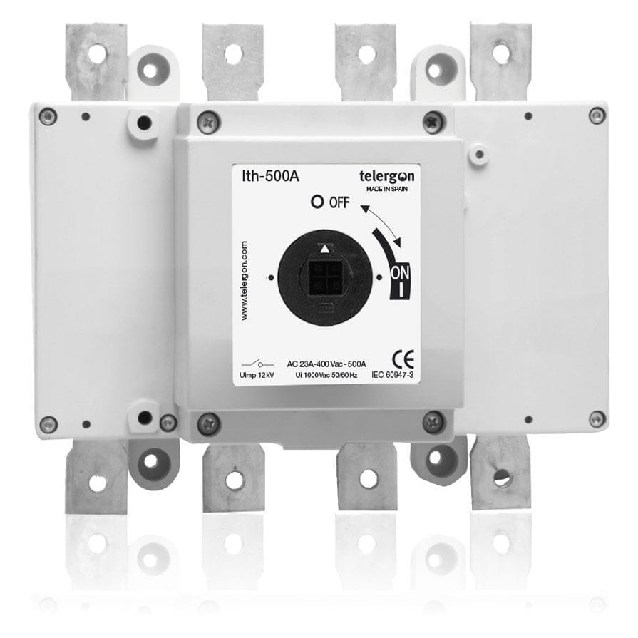 Motorized disconnect switch - S5-06303 - Telergon - 4-pole / 3-pole ...
