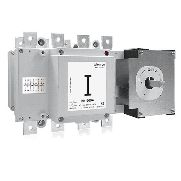 Multipole disconnect switch - S5M0500 - Telergon - AC / busbar-mounted