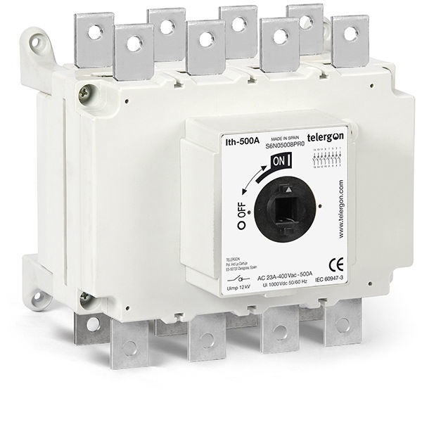 Motorized disconnect switch - S6N0400 - Telergon - multipole / AC ...