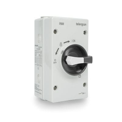 DC disconnect switch - F1 series - Telergon - enclosed / modular / compact