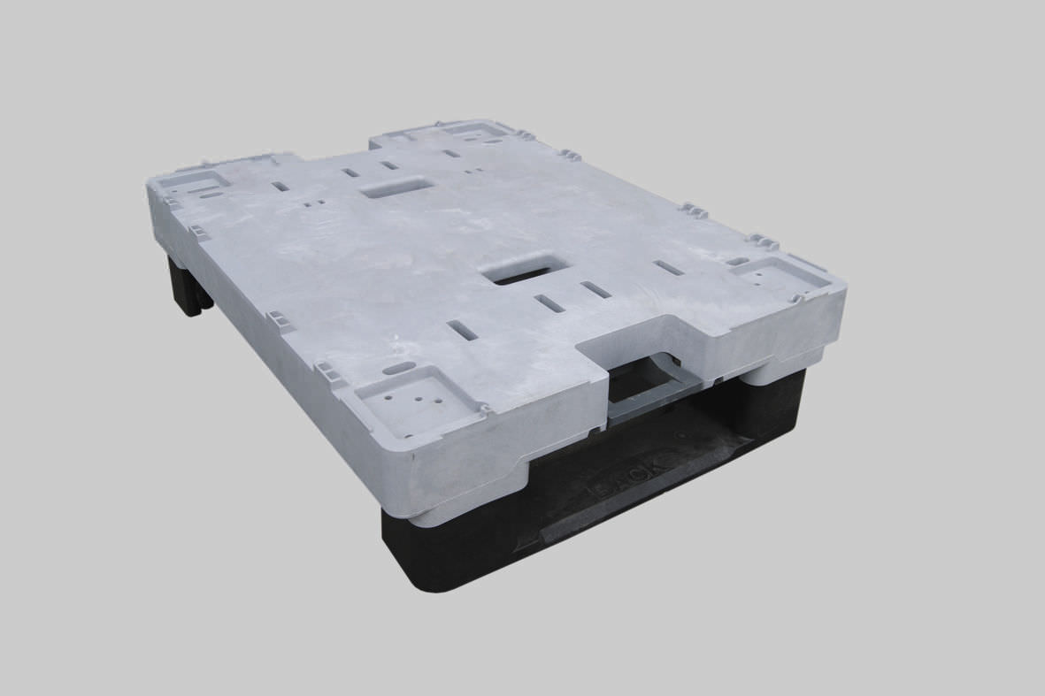 Plastic pallet - PALLY 800*600mm - Loadhog - Euro / handling / wheeled