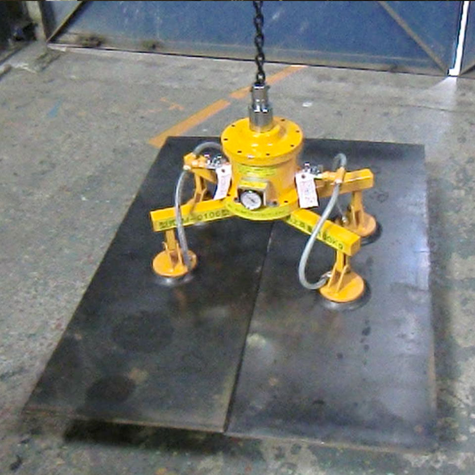 Cross vacuum lifting device - JVD M-0106 - Fukoku Corp. - steel sheet ...
