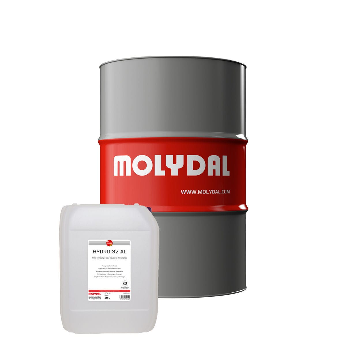 Lubricating oil - HYDRO 32 AL - MOLYDAL - hydraulic / mineral oil-based ...