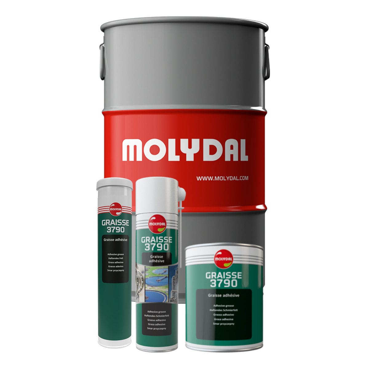 Lubricating grease - 3790 - MOLYDAL - multipurpose / for bearings / for ...