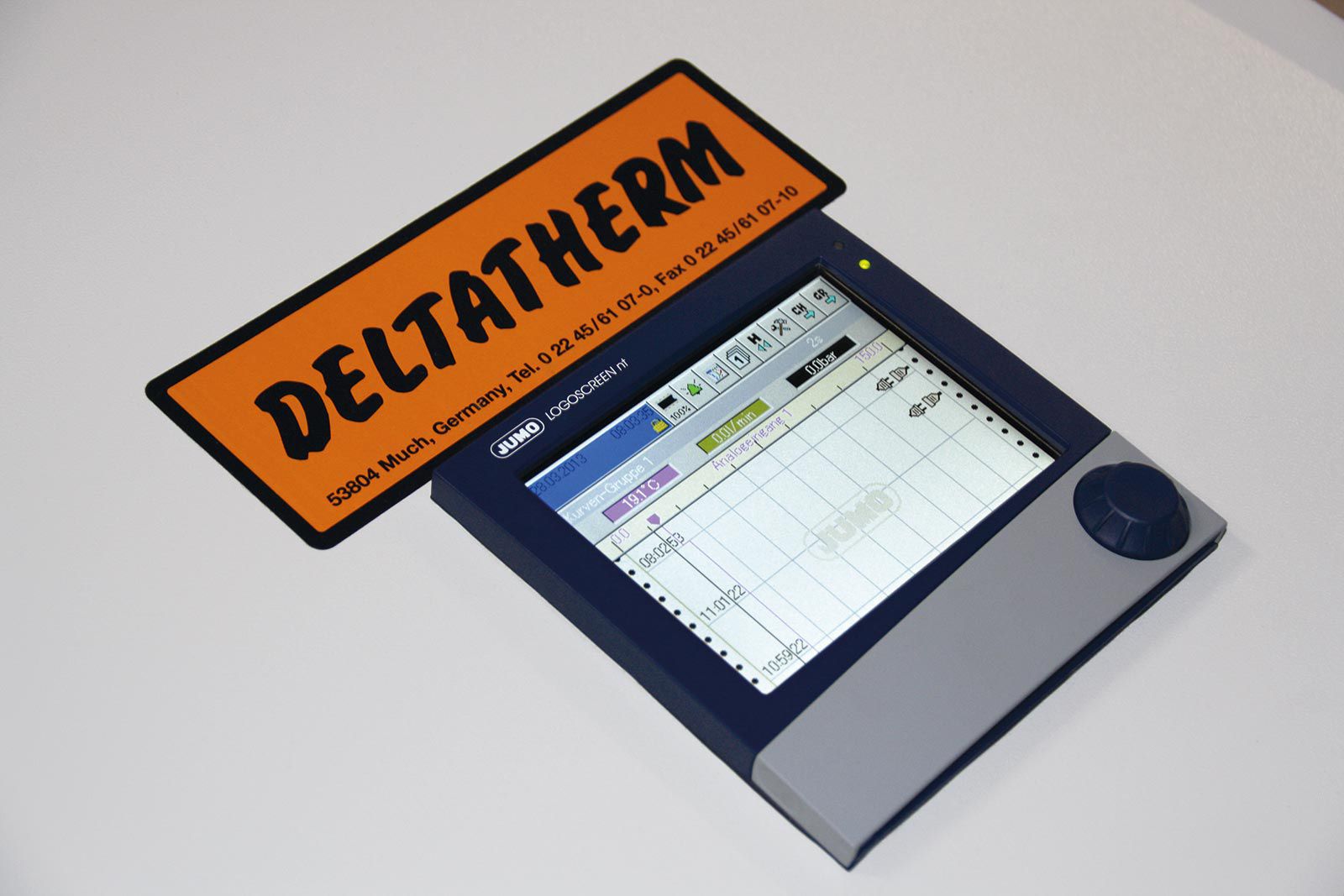 Temperature data-logger - Deltatherm Hirmer GmbH - pressure / flow ...