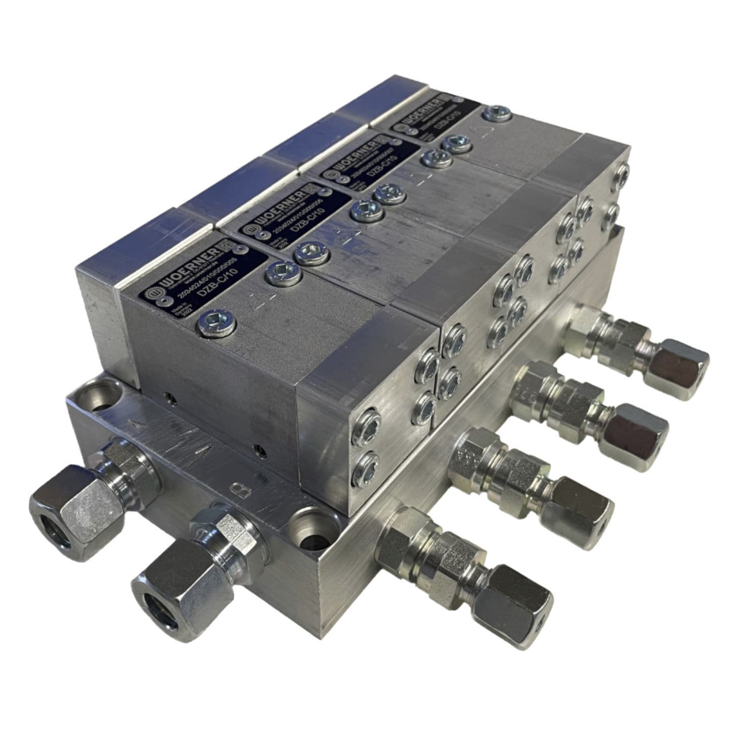 Lubricant distributor - VZB-A - EUGEN WOERNER GmbH & Co. KG - dual-line ...