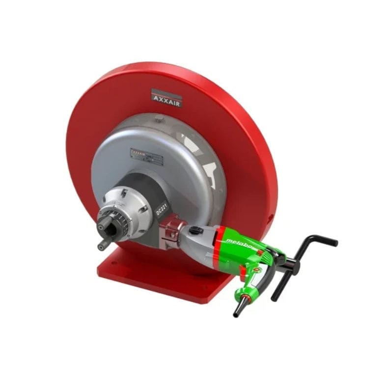 Portable tube squaring machine - DC221-BMx - AXXAIR - electric