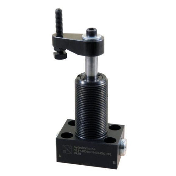 Hydraulic clamping device - 240-2 - HYDROKOMP - swing / compact ...