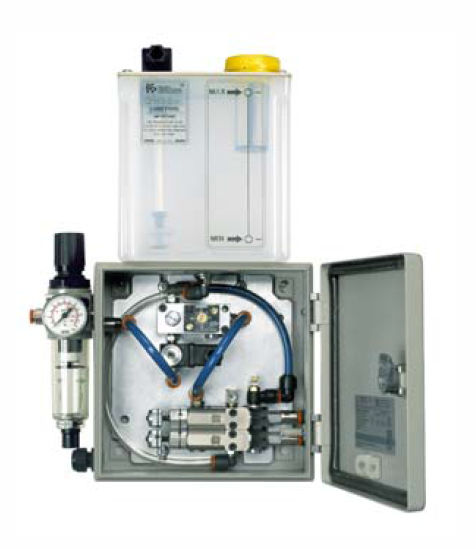 Oil lubrication unit - MC‐EL‐2P - I.L.C. srl - minimal quantity / pneumatic