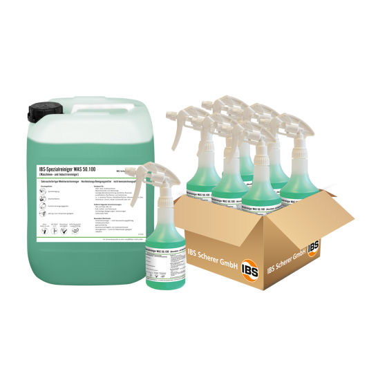 Water-based detergent - WAS 50.100 - IBS Scherer - for machines / metal ...