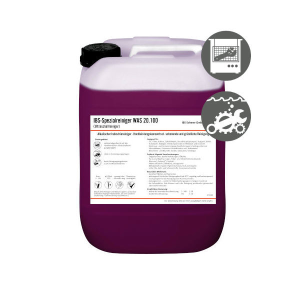 Water-based detergent - WAS 20.100 - IBS Scherer - metal / cleaning ...