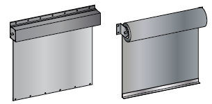 Machining center roll-up cover - Metal Gennari S.R.L.