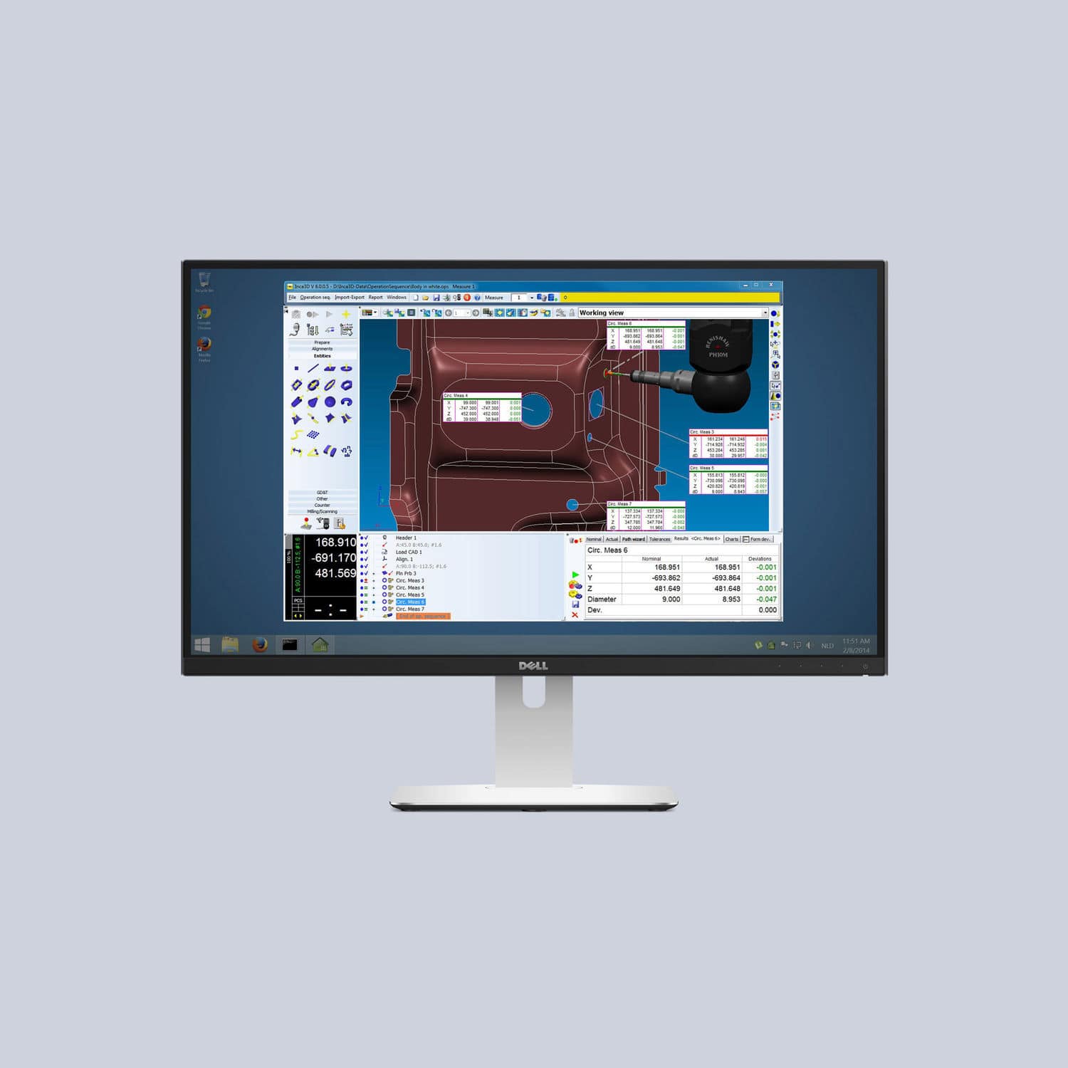 Interface software - Inca3D Measuring - MORA Metrology GmbH ...