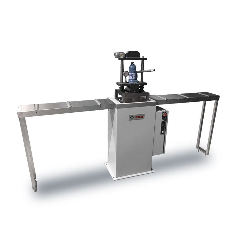 Blade straightening machine - RDM - MVM srl - hydraulic