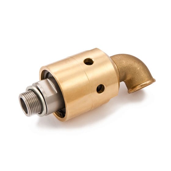 Water rotary union - H series - ROTOFLUX s.r.l. - 2-passage / stainless ...